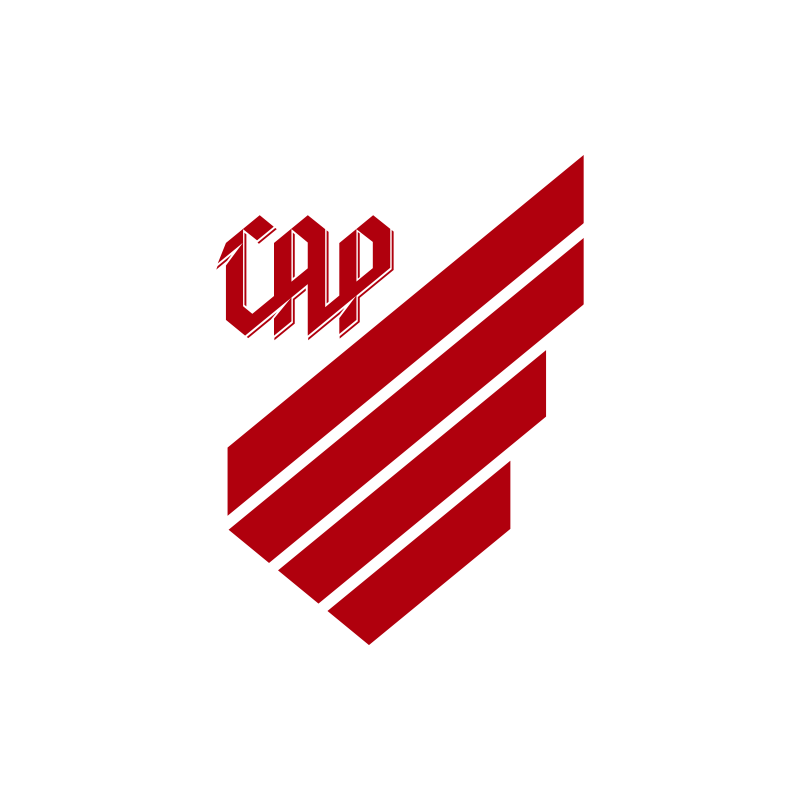 Adesivo CAP Escudo em Alto Relevo - Vermelho - Loja Athletico Paranaense