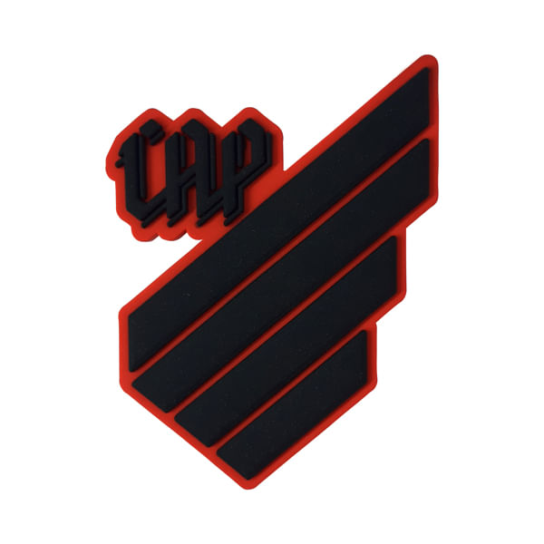Imã Escudo Cap Preto - Loja Athletico Paranaense